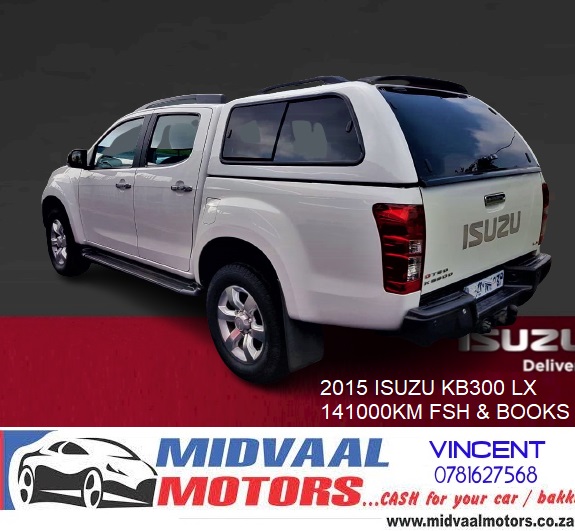 ISUZU KB 300 DOUBLE CAB 4X2 MIDNITE EDITION NR 145 OF 500 RELEASED ...